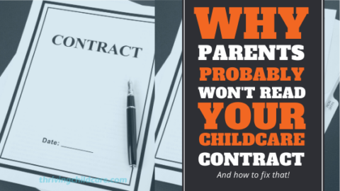How to Get Parents to Read Your Childcare Contract - Thriving Childcare